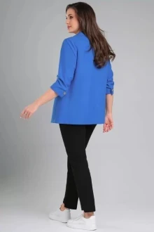 Жакет (пиджак) LeNata 11324 лазурный размер 44-54, описание, отзывы