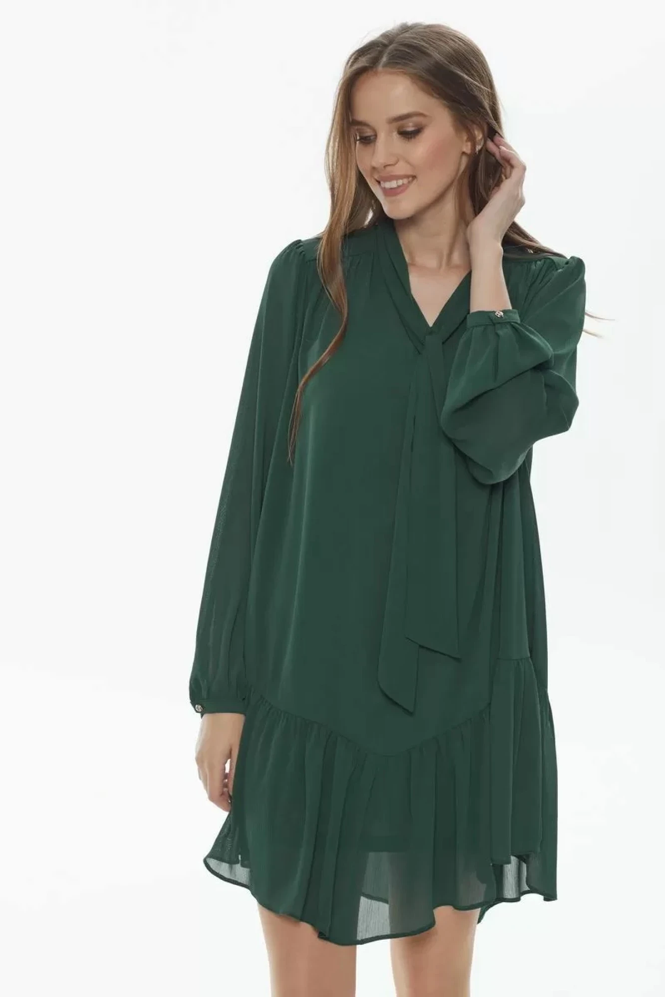 Платье *Распродажа ALANI COLLECTION 1738 изумруд размер 48, описание ...