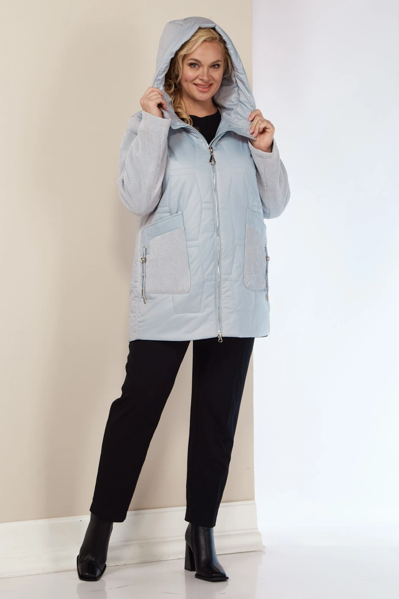 Куртка Shetti 2126 ментол размер 56-68, описание, отзывы