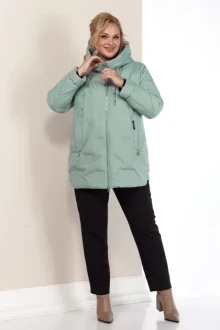 Женская стеганая куртка Shetti 2159 ментол размер 56-66, описание, отзывы (уже нет в продаже)