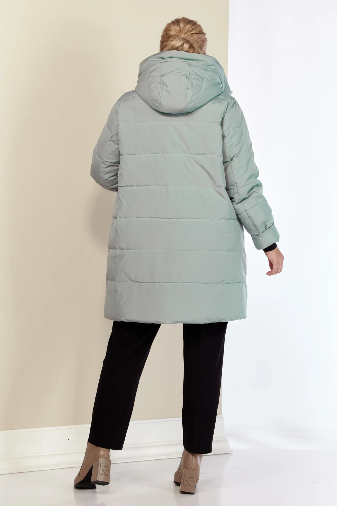 Куртка Shetti 2161 фисташка размер 50-60, описание, отзывы